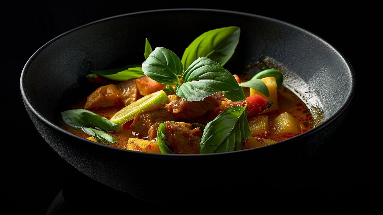 Kaeng Phed Moo : Curry rouge de porc | HapiyaThaï